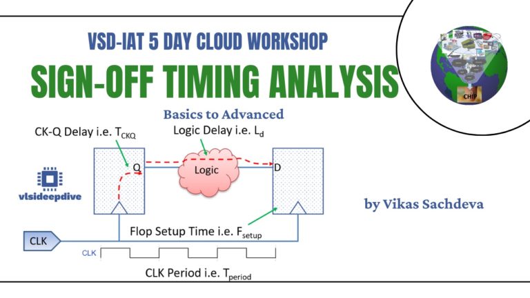 Sign-off Timing Analysis – Basics to Advanced – VLSI System Design