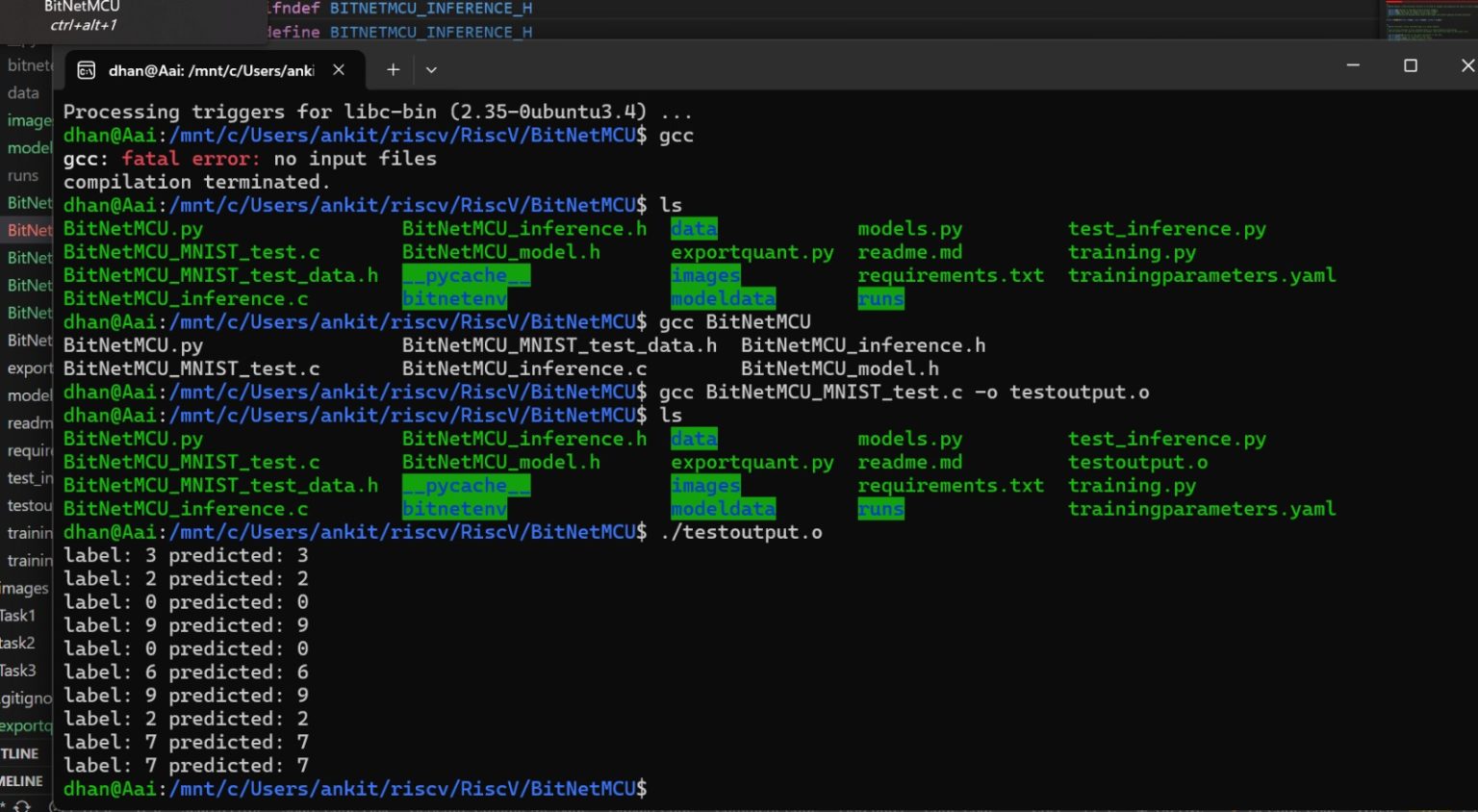 Real Time Implementation of BitNetMCU - VLSI System Design