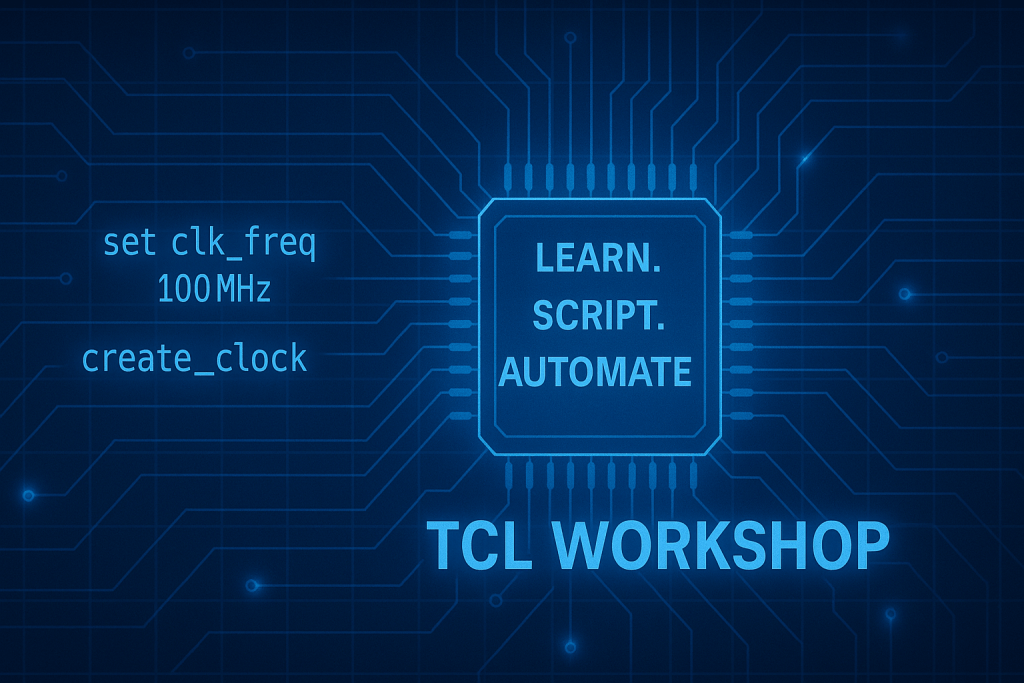 Tcl Workshop From Introduction To Advanced Scripting Techniques In Design And Synthesis Vlsi 5169